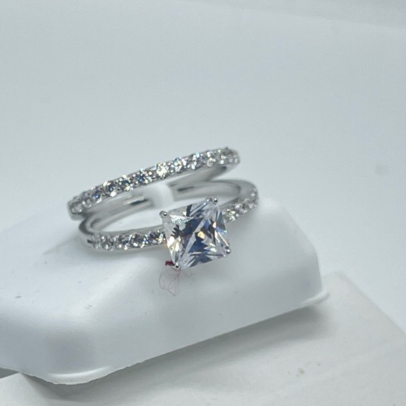 Jewelry | Princess Cut Wedding Engagement Ring Set | Poshmark